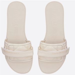 Dior | Shoes | Christian Dior Leather Cannage Revolution Slide | Poshmark